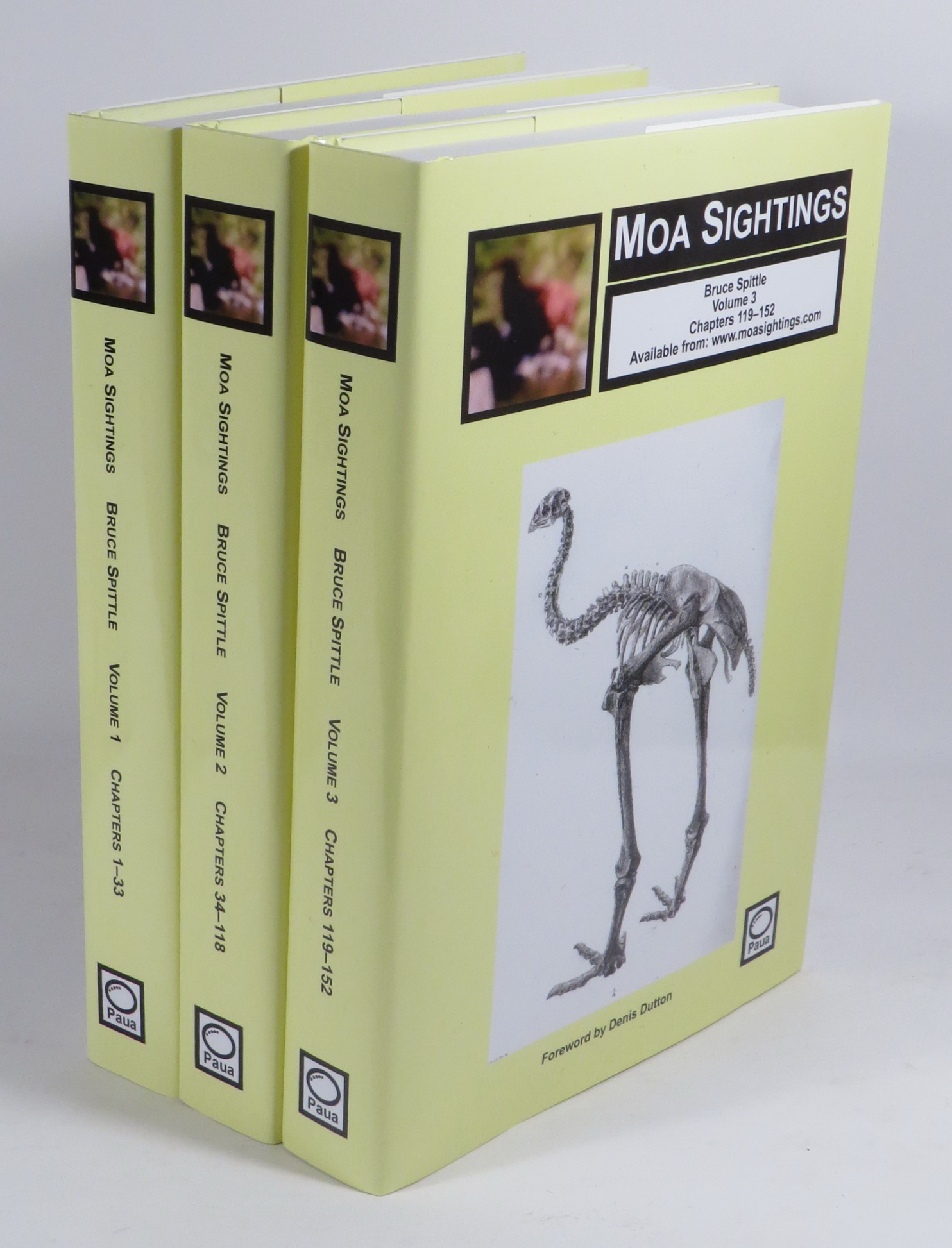 Moa Sightings [Three Volumes, complete set]
