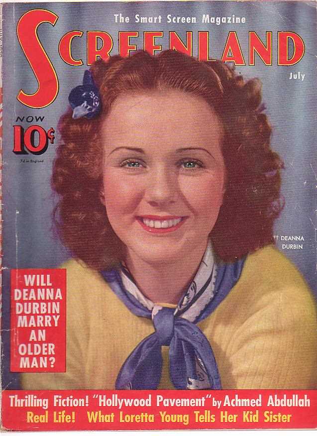 Screenland Magazine January 1940 The Smart Screen Magazine