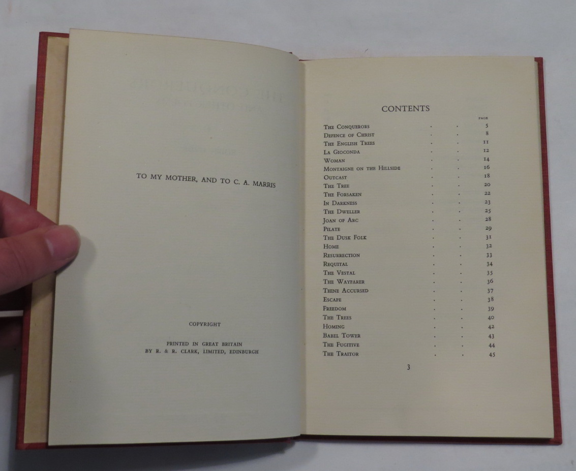 The Conquerors and Other Poems